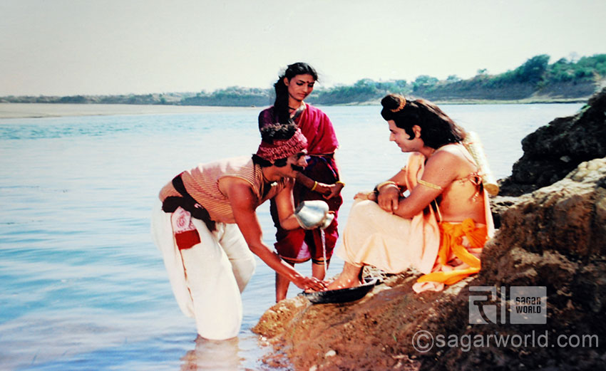 Ram meets tribal king Nishadraj and Kevat crossing -Chapter 4 | Sagar ...