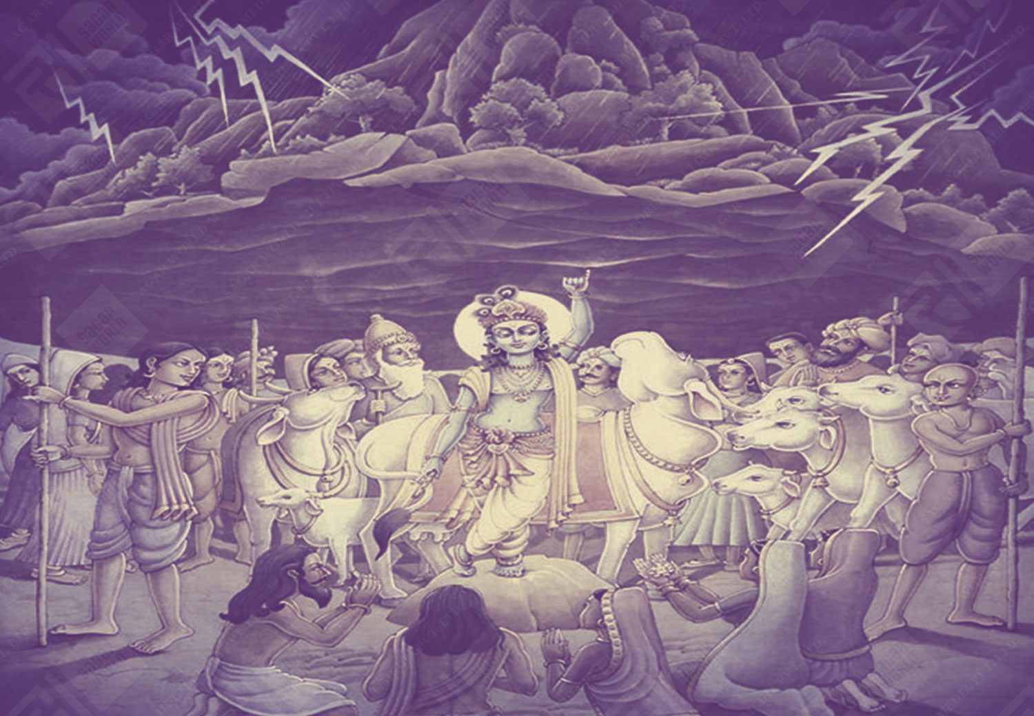 Govardhan Parvat, and the Tuladaan – Chapter 7 | Sagar World Blog