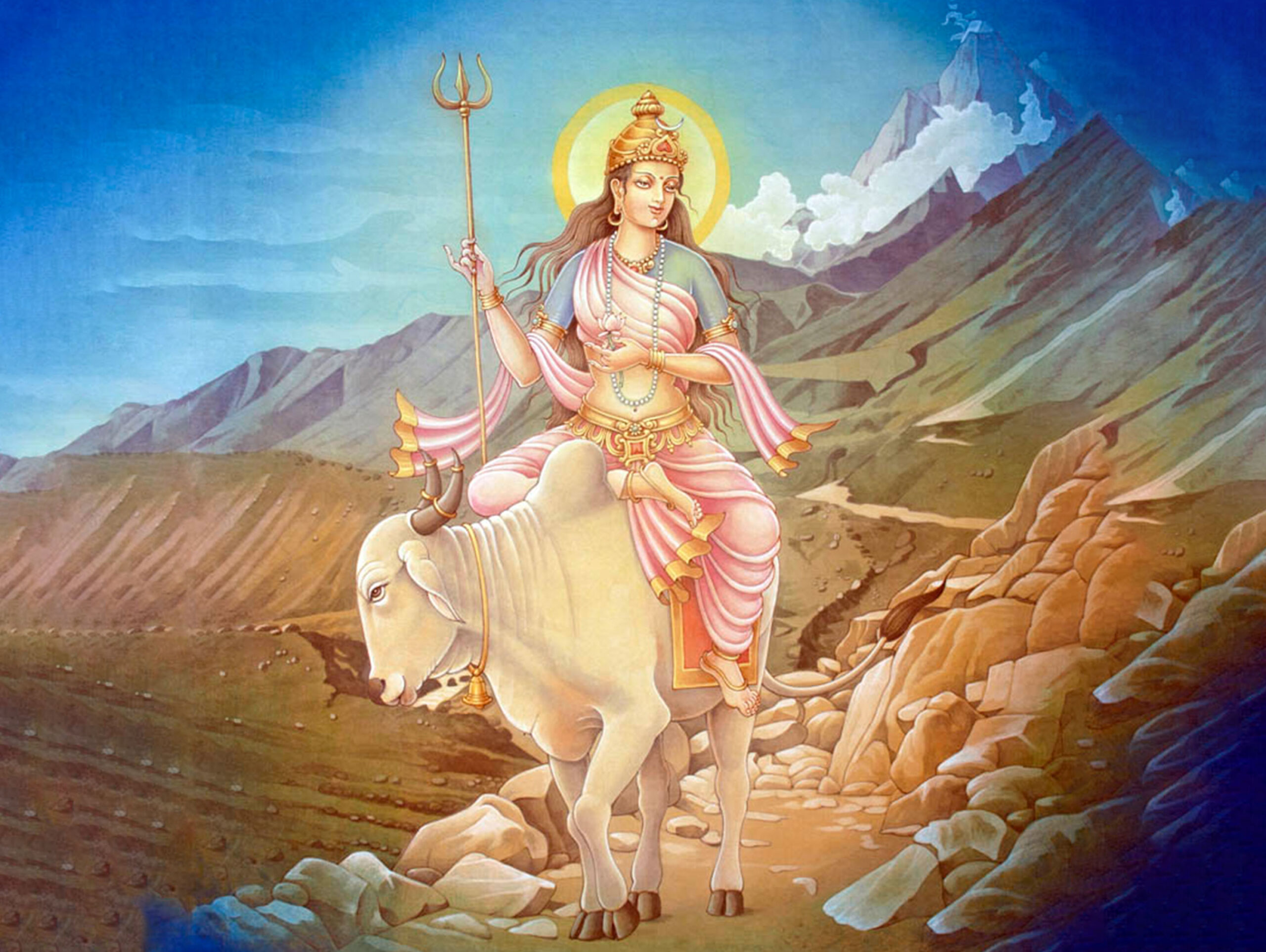 MahaGauri -the one of the navdurgas | Sagar World Blog