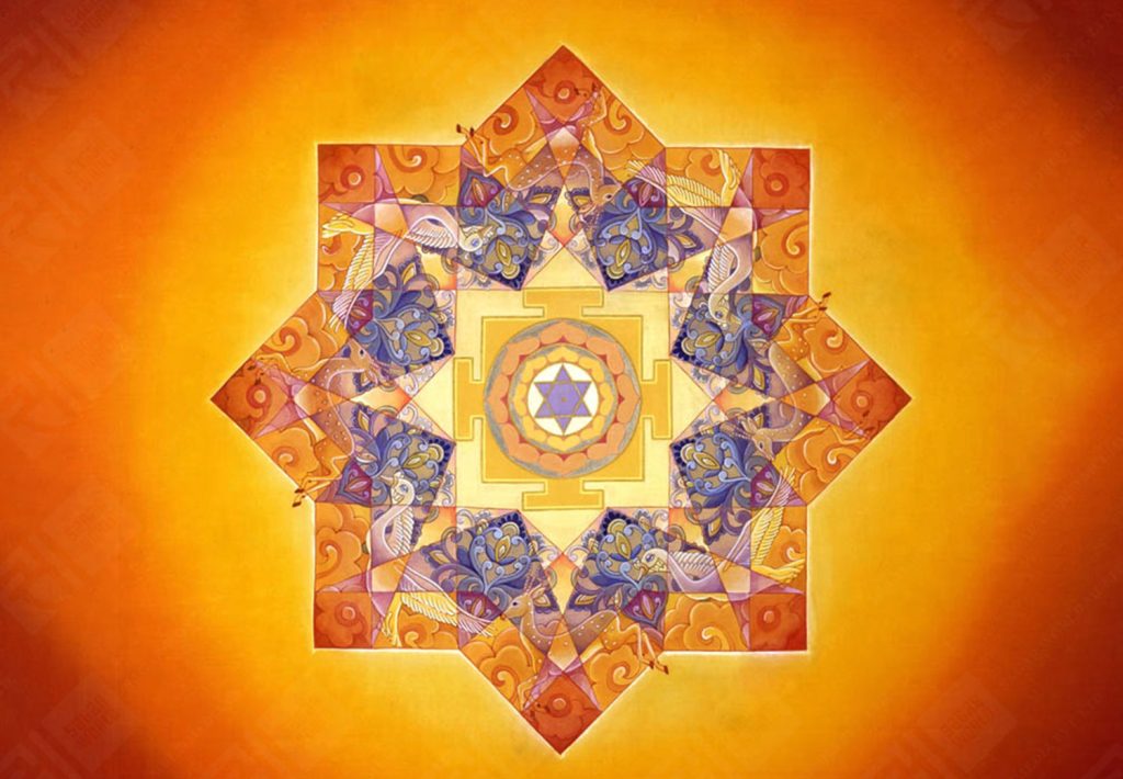 Sacred Bhuvaneshwari Mandala Painting | Sagar World Blog