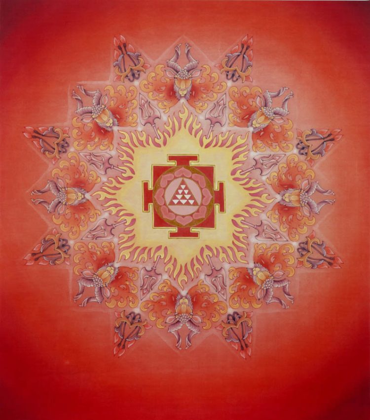 Mangal mandala painting | Sagar World Blog