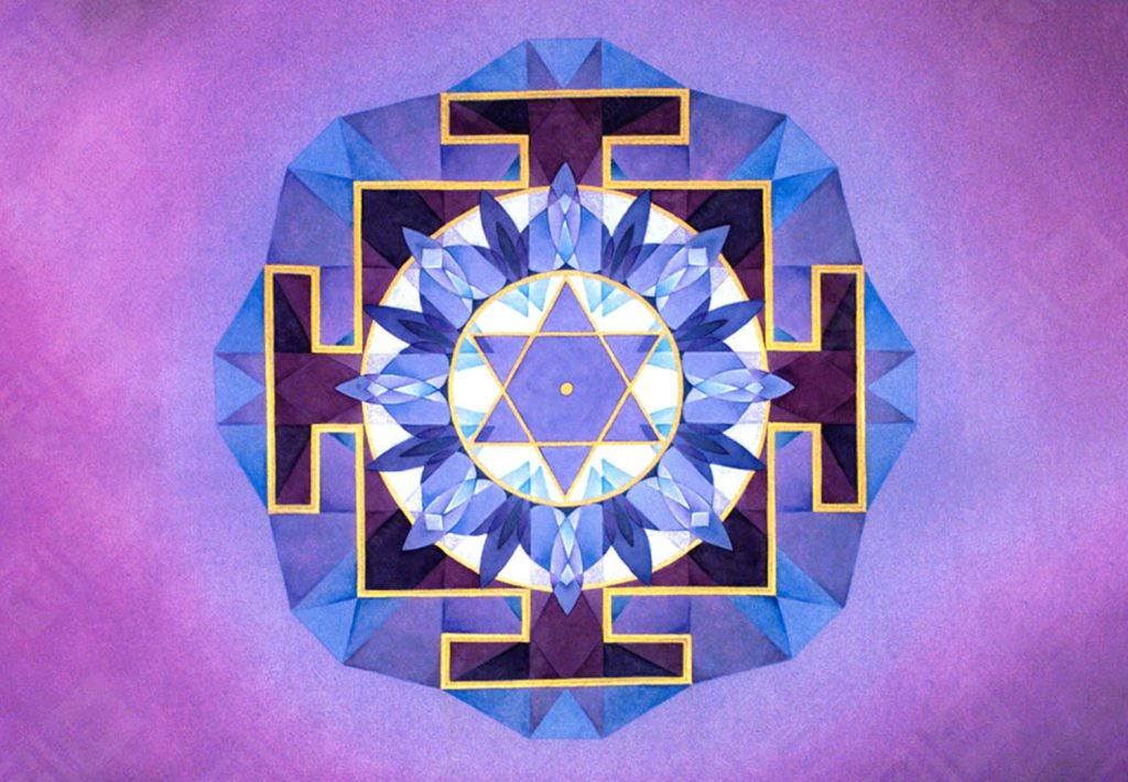 Sat urn (Shani) Mandala Painting – Invoke planet Saturn | Sagar World Blog